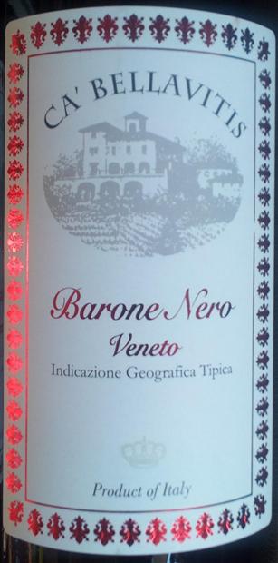 2010 Ca' Bellavitis Barone Nero Veneto IGT, Italy, Veneto, Veneto IGT ...