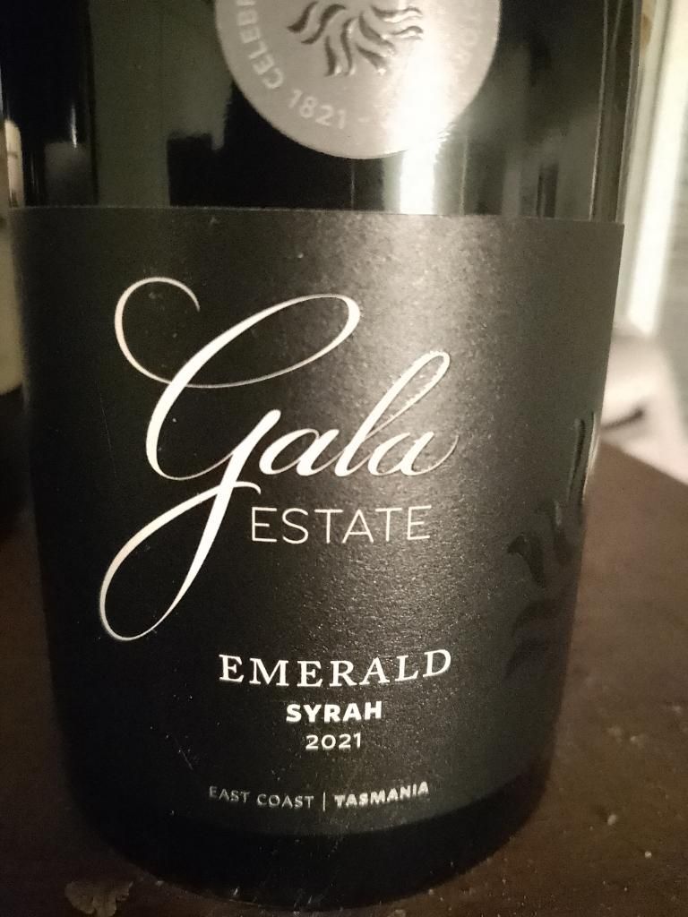 2021 Gala Estate Syrah Black Label Emerald, Australia, Tasmania ...