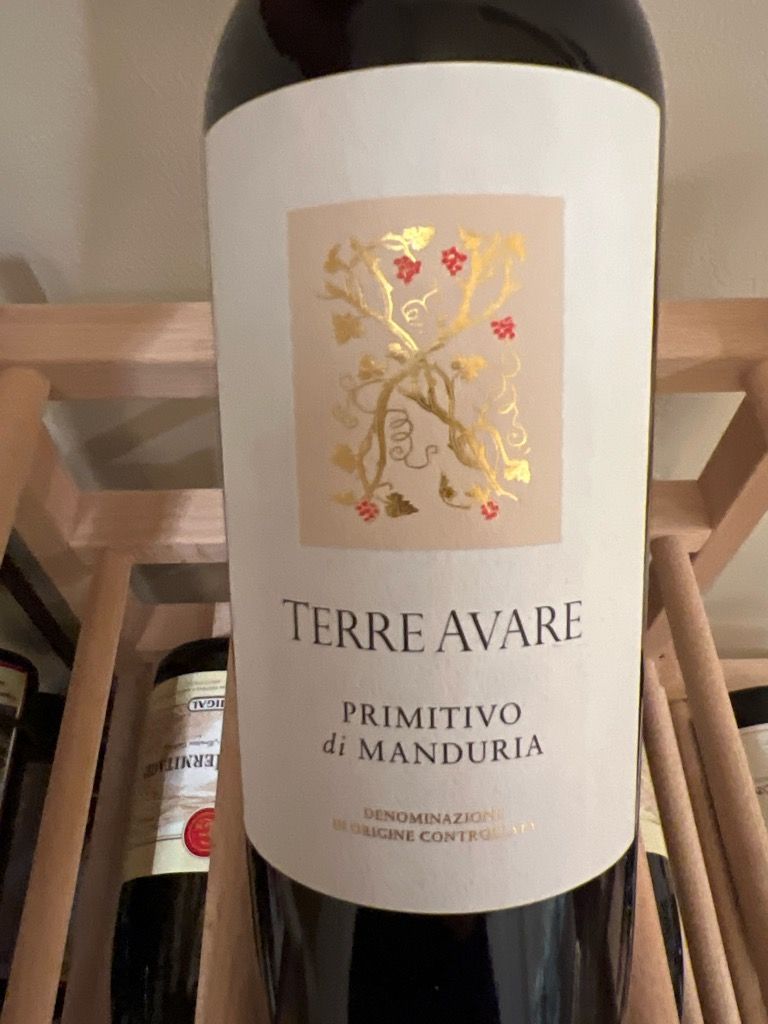 2021 Cantine Minini Primitivo di Manduria Terre Avare, Italy, Puglia ...