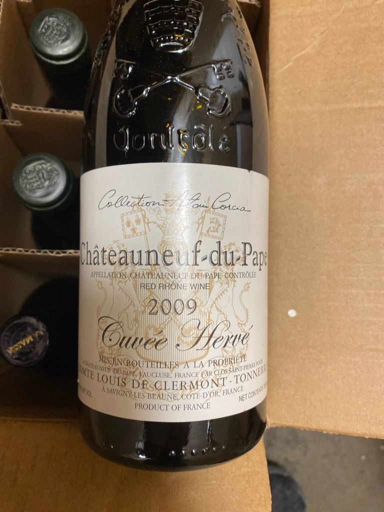 2005 Alain Corcia Châteauneuf-du-Pape Cuvée Herve, France, Rhône ...