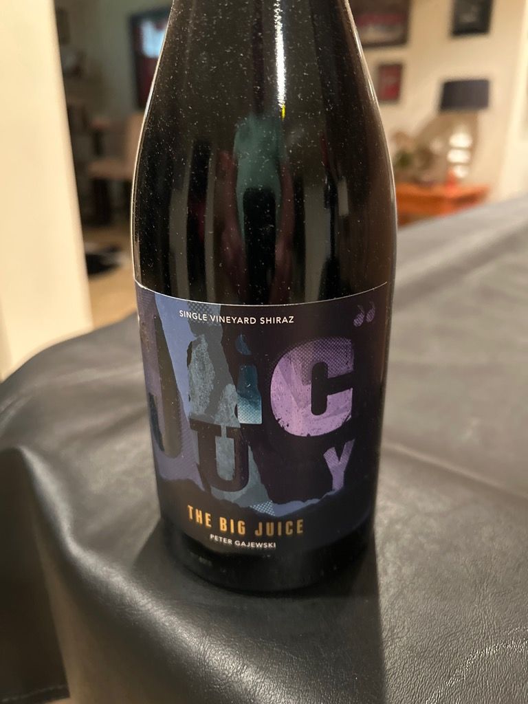 2021 Peter Gajewski Shiraz The Big Juice, Australia - CellarTracker