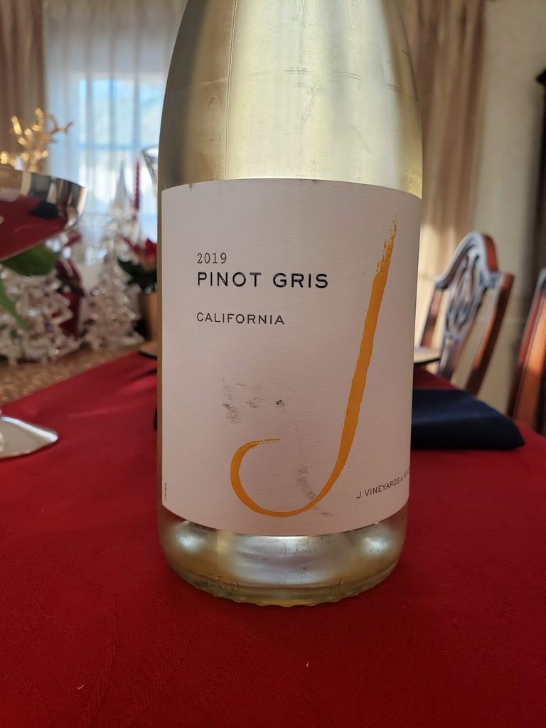 2019 J Vineyards & Winery Pinot Gris California, USA, California ...