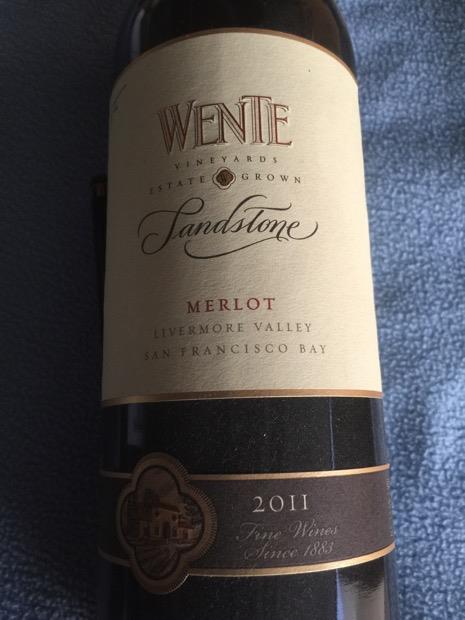 2011 Wente Vineyards Merlot Sandstone, USA, California, San Francisco ...