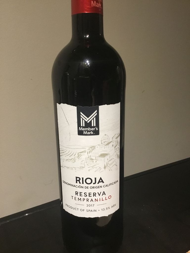 2017 Member's Mark Rioja Reserva, Spain, La Rioja, Rioja - CellarTracker