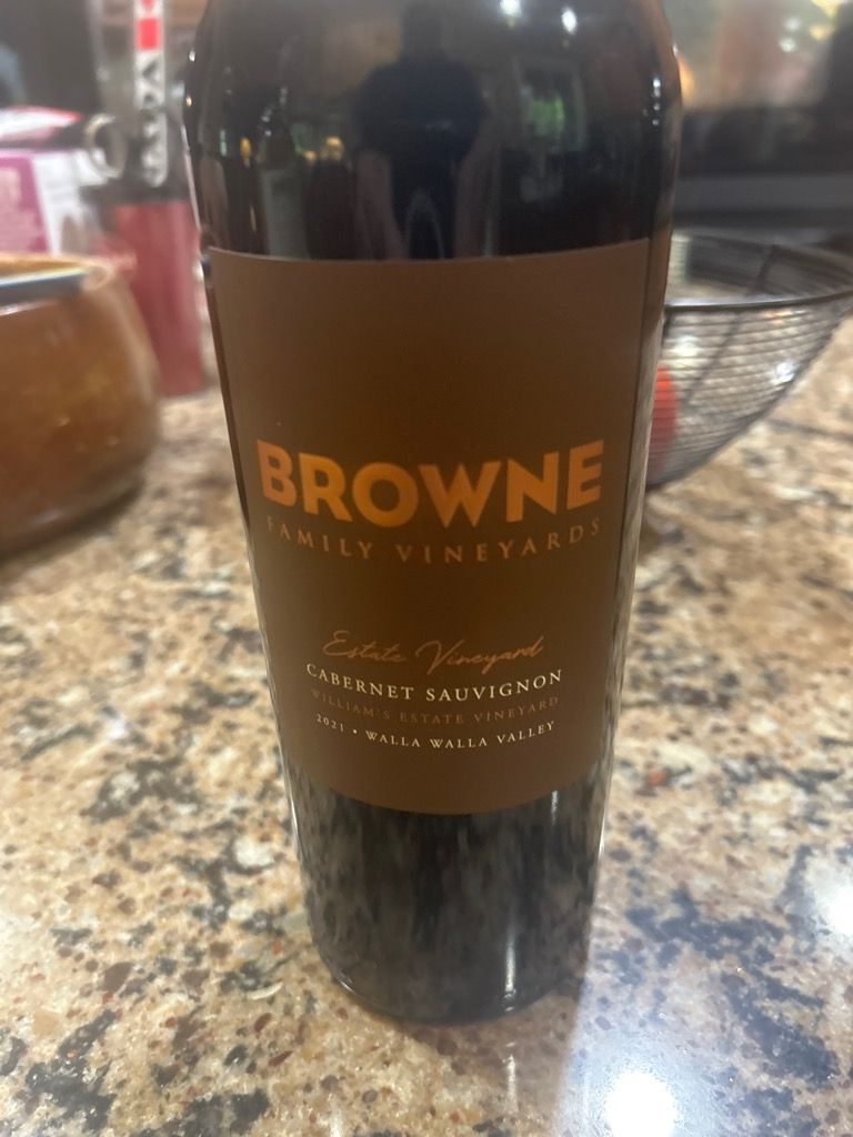 2021 Browne Family Vineyards Cabernet Sauvignon, USA, Washington ...