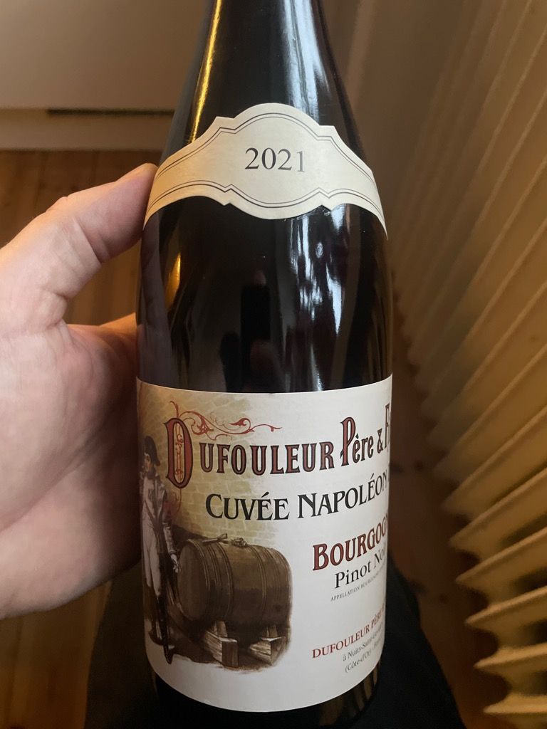 2021 Dufouleur Père & Fils Bourgogne Cuvée Napoléon 1er, France, Burgundy, Bourgogne - CellarTracker