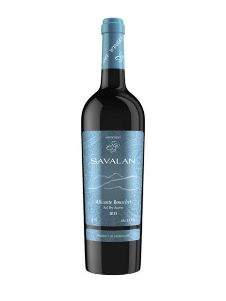 2013 Aspi Winery Alicante Bouschet Savalan Red Dry Reserve, Azerbaijan ...