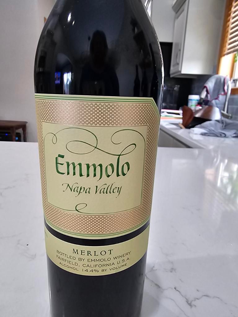 2021 Emmolo Merlot, USA, California, Napa Valley - CellarTracker