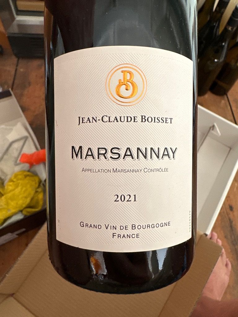 2021 Jean-Claude Boisset Marsannay, France, Burgundy, Côte de Nuits ...