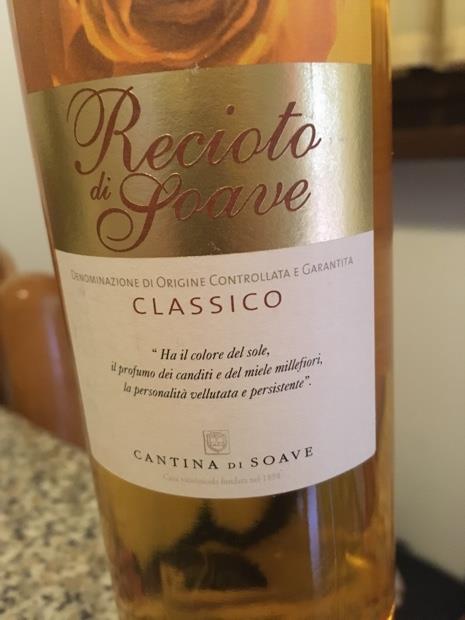 2020 Cantina di Soave Recioto di Soave Classico, Italy, Veneto, Recioto ...