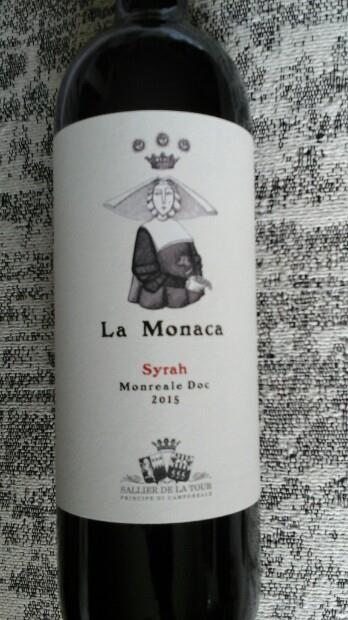 2015 Sallier de la Tour Syrah La Monaca, Italy, Sicily, Monreale ...