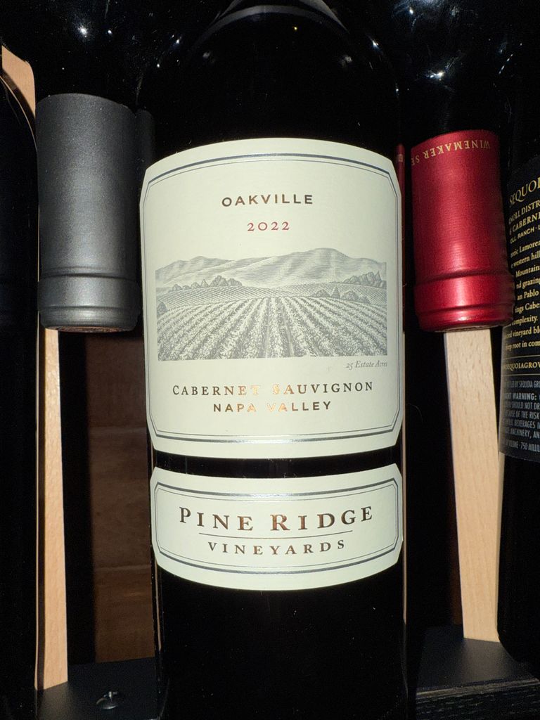 2022 Pine Ridge Vineyards Cabernet Sauvignon Oakville, USA, California ...