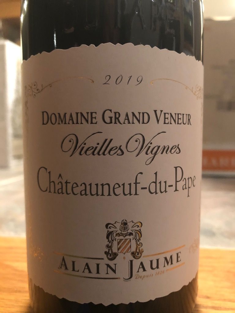 2021 Alain Jaume Châteauneuf-du-Pape Vieilles Vignes, France, Rhône ...
