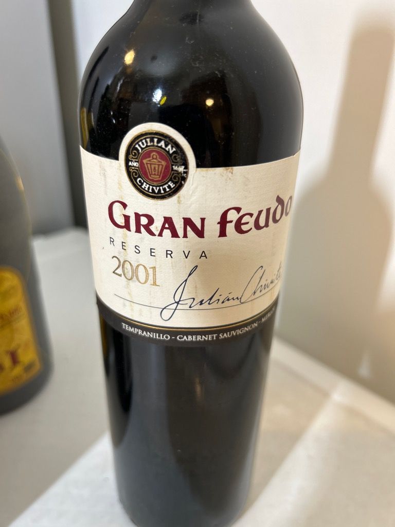 NV Bodegas Julián Chivite Navarra Gran Feudo Reserva, Spain, Navarra ...