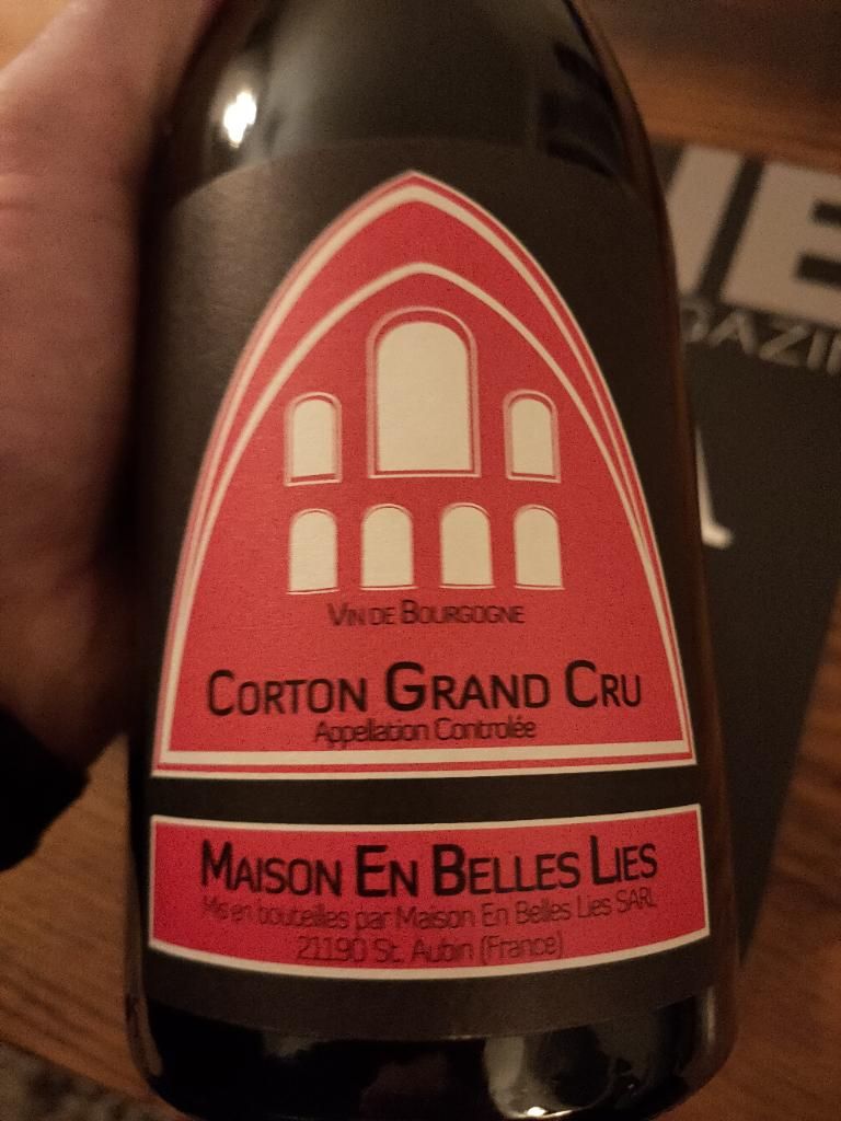 2019 Maison En Belles Lies Corton, France, Burgundy, Côte de Beaune ...