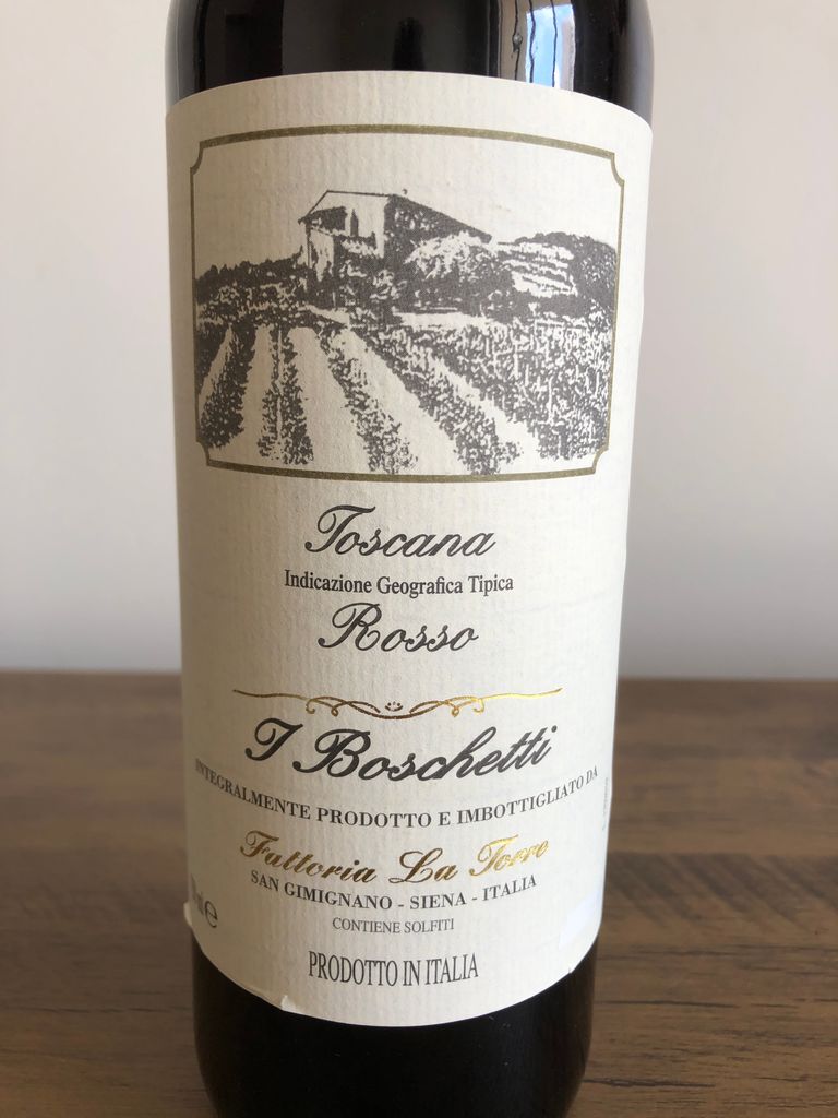 2018 Fattoria La Torre (E. Angiolini) I Boschetti Toscana IGT, Italy ...