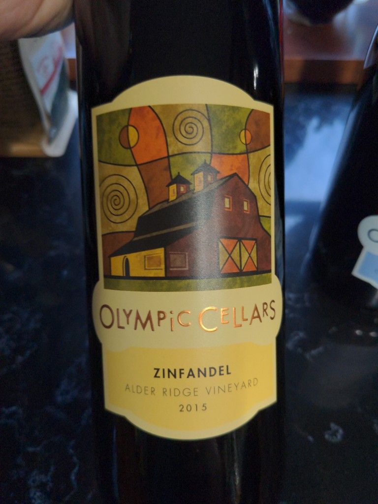 2016 Olympic Cellars Winery Zinfandel Alder Ridge Vineyard, USA ...
