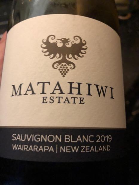 2019 Matahiwi Estate Sauvignon Blanc, New Zealand, North Island ...