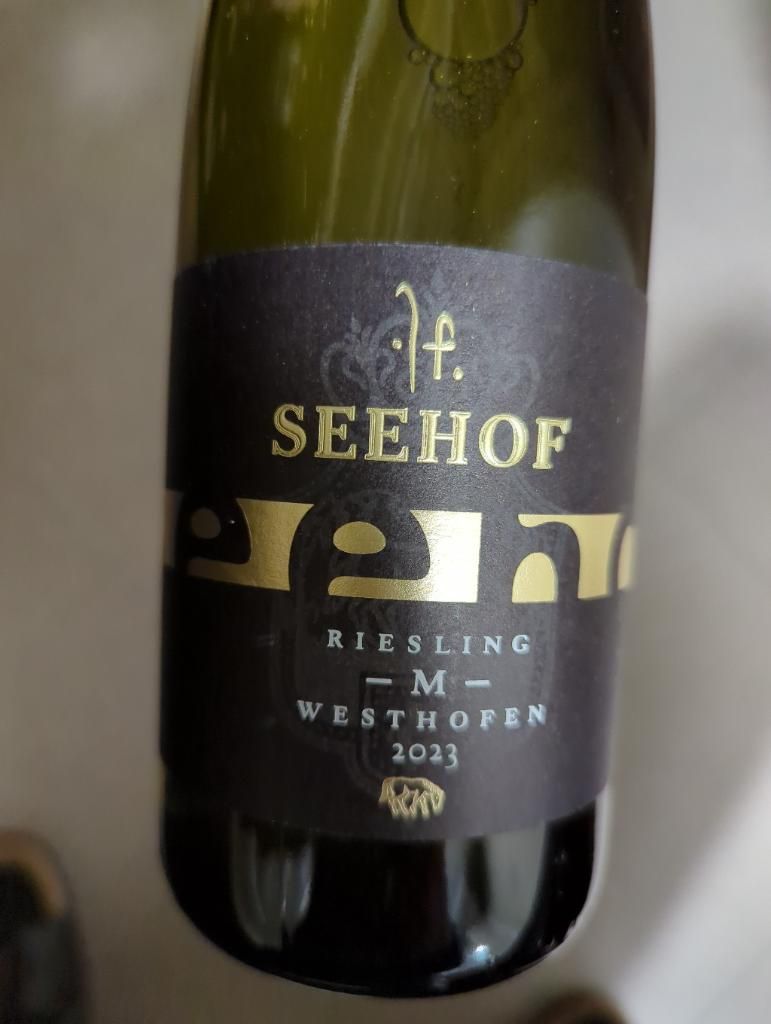 2023 Weingut Seehof Westhofener Steingrube Riesling trocken, Germany ...