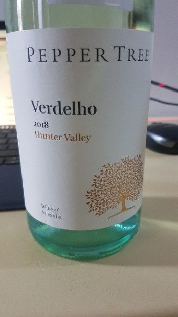 2018 Pepper Tree Verdelho, Australia, New South Wales, Hunter Valley ...