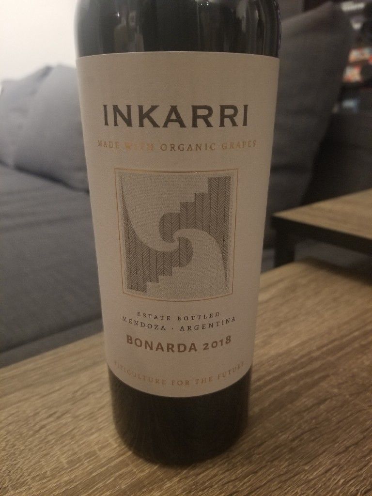 2018 Inkarri Bonarda, Argentina, Mendoza, Lujan de Cuyo - CellarTracker
