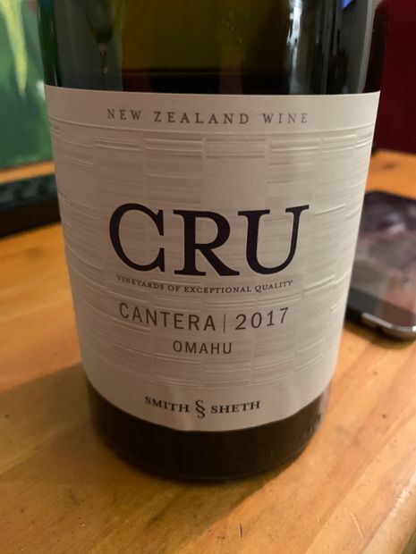2018 Smith & Sheth Cabernet Sauvignon Cru Cantera, New Zealand, North ...