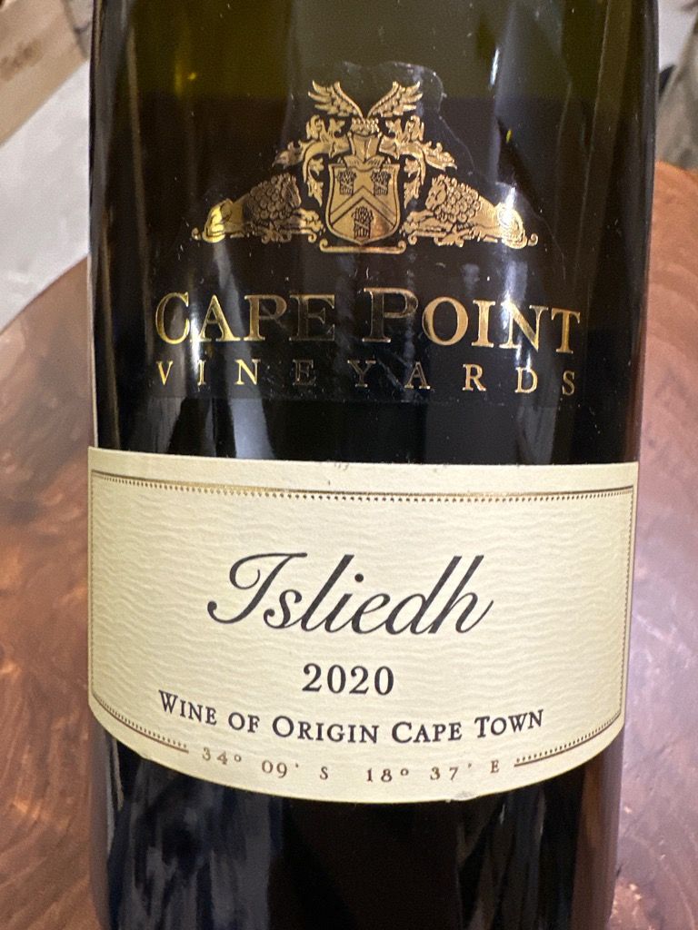 2020 Cape Point Vineyards Isliedh, South Africa, Coastal Region, Cape ...