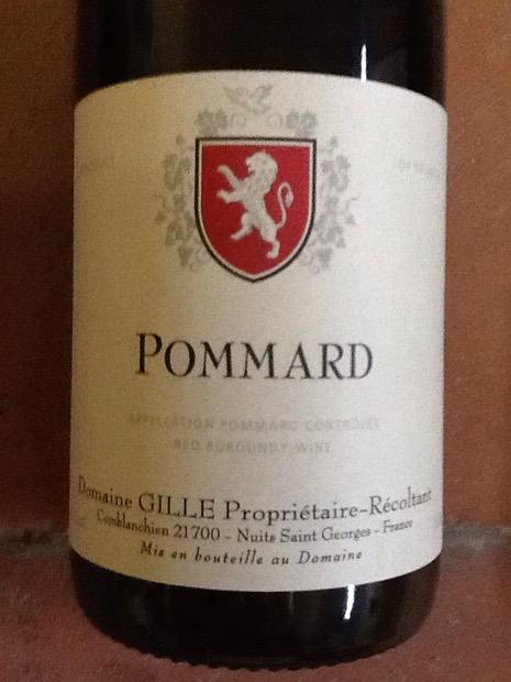 2015 Domaine Gille Pommard, France, Burgundy, Côte de Beaune, Pommard ...