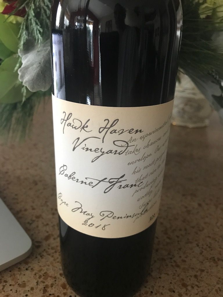 2020 Hawk Haven Cabernet Franc USA New Jersey Outer Coastal Plain 2020-hawk-haven-cabernet-franc-usa-new-jersey-outer-coastal-plain