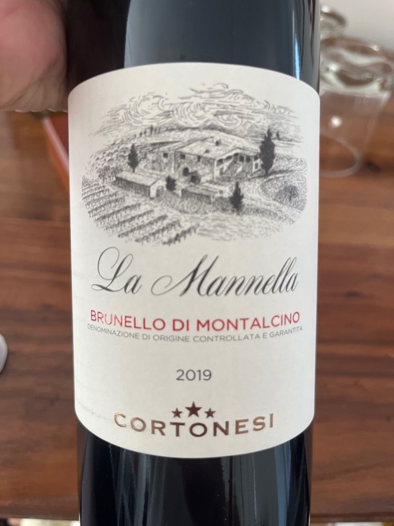 2019 Cortonesi Brunello di Montalcino Riserva La Mannella, Italy ...