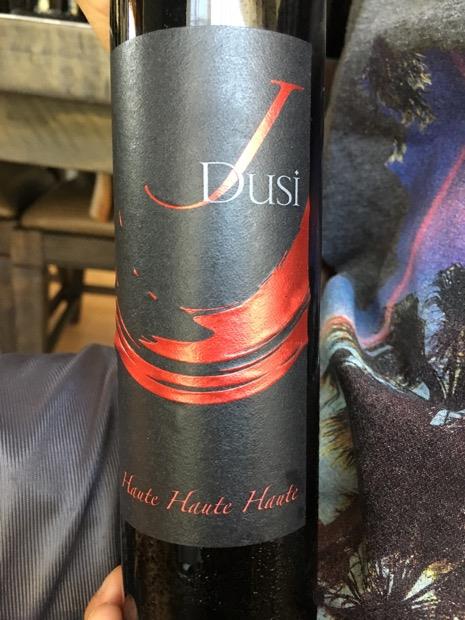 2014 J. Dusi Zinfandel Haute Haute Haute Dante Dusi Vineyard, USA ...