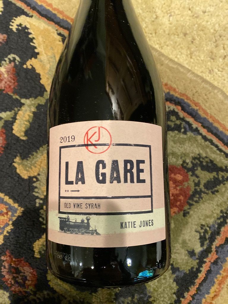 2020 Domaine Jones Syrah Vin de France La Gare Old Vine, France, Vin de ...