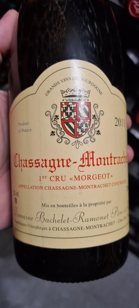 2008 Domaine Bachelet-Ramonet Chassagne-Montrachet 1er Cru Morgeot ...