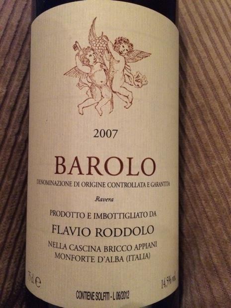 2007 Flavio Roddolo Barolo, Italy, Piedmont, Langhe, Barolo - CellarTracker