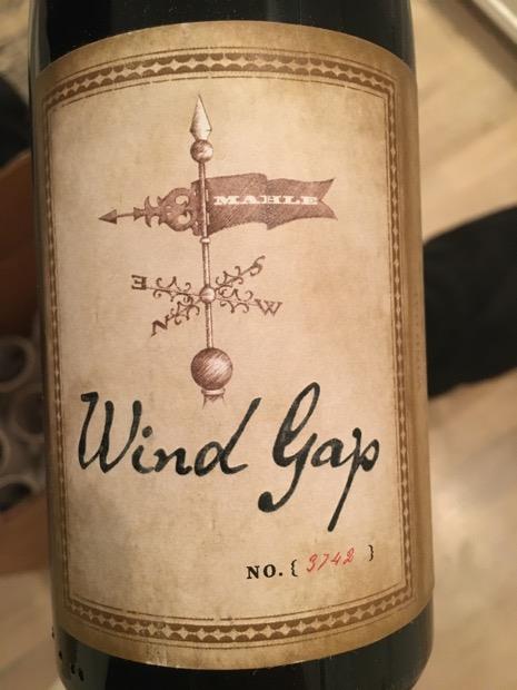 2011 Wind Gap Wines Fox Hill Vineyard, USA, California, North Coast ...