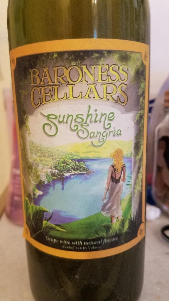 NV Baroness Cellars Sunshine Sangria, USA, Washington, Columbia Valley ...
