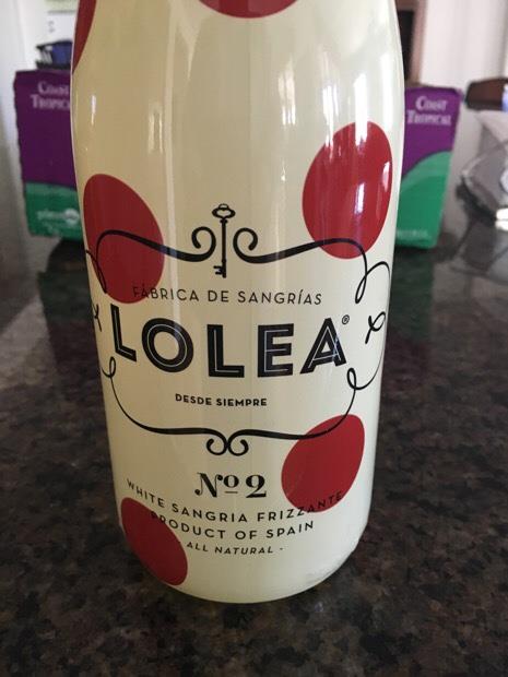 NV RGS Lolea No. 2 Sangria, Spain - CellarTracker