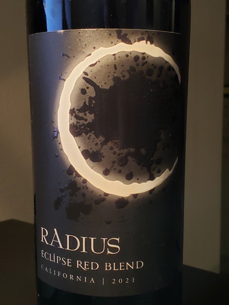2021 Radius Eclipse, USA, California - CellarTracker