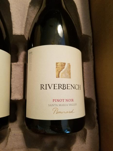 2016 Riverbench Vineyard & Winery Pinot Noir Pommard Clone, USA ...
