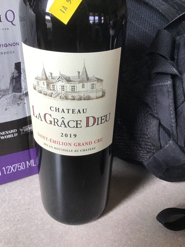 2019 Château La Grâce Dieu, France, Bordeaux, Libournais, St. Émilion Grand Cru - CellarTracker