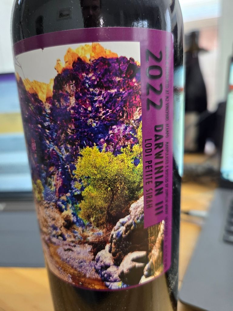 2022 Zeppelin Winery Petite Sirah Darwinian III, USA, California ...