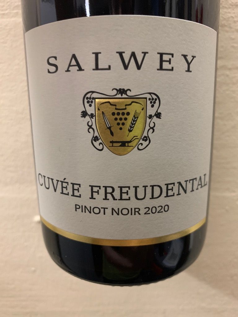 2020 Weingut Salwey Pinot Noir Cuvée Freudental – Séléction Schwander ...