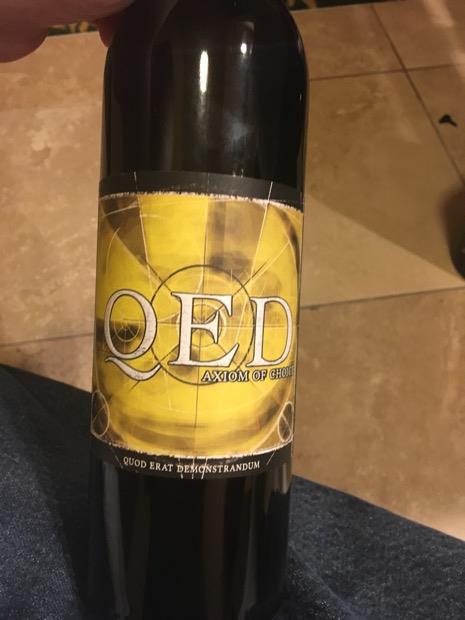 2014 Rasa Vineyards Cabernet Franc QED Axiom of Choice, USA, Washington ...