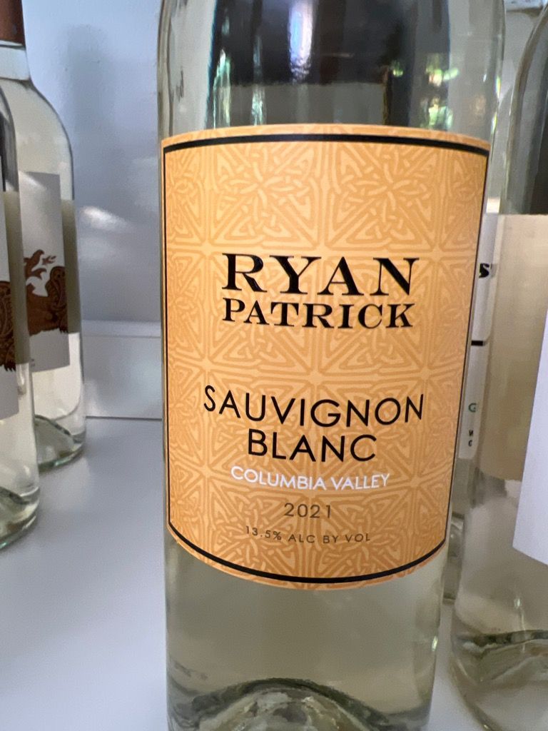 2021 Ryan Patrick Vineyards Sauvignon Blanc, USA, Washington, Columbia ...
