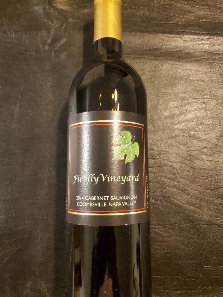 2014 Firefly Vineyard Cabernet Sauvignon, USA, California, Napa Valley ...