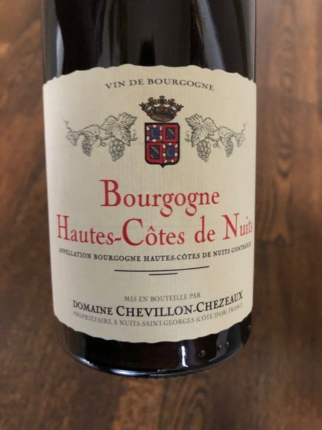 2018 Domaine Chevillon-Chezeaux Bourgogne Hautes-Côtes de Nuits, France ...