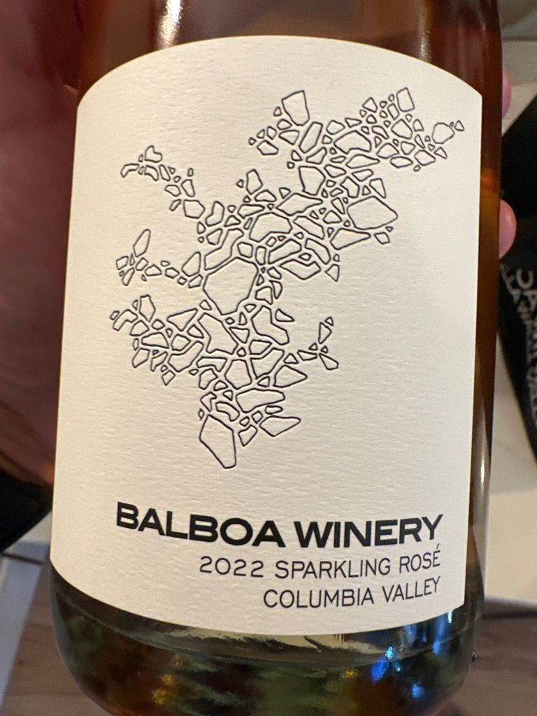 2022 Balboa Winery Sparkling Rosé, USA, Washington, Columbia Valley ...
