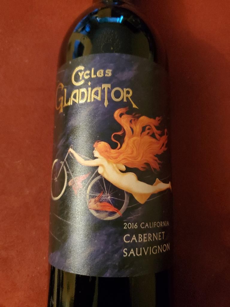 2016 Cycles Gladiator Cabernet Sauvignon California, USA, California ...