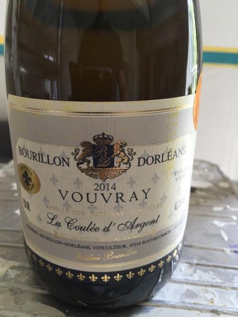 2014 Domaine Bourillon Dorléans Vouvray Vieilles Vignes La Coulee d ...