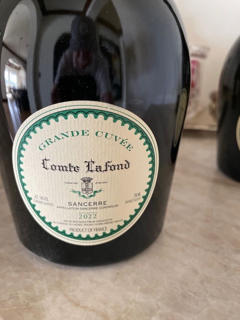 2022 de Ladoucette Sancerre Grande Cuvée Comte Lafond, France, Loire ...